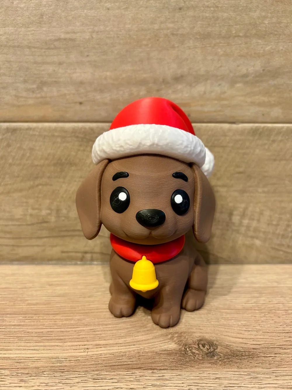 圣诞腊肠犬 - 不需要 AMS 来自 Dano98 MakerWorld：免费下载 3D 模型