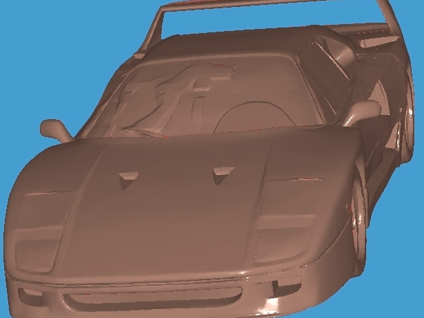 法拉利F40 来自 OmgItzJamieBro MakerWorld：免费下载 3D 模型