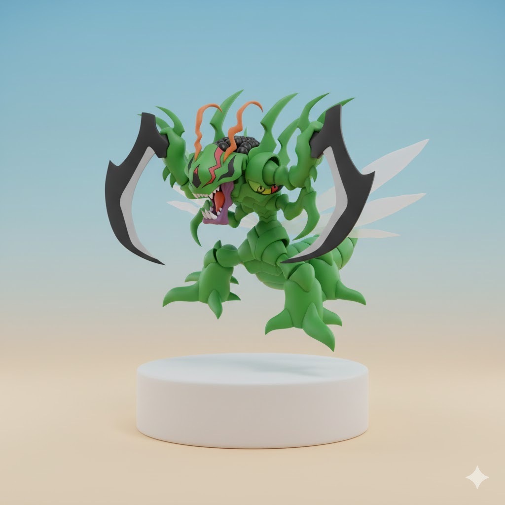 Snimon Digimon 数码兽模型 来自 ProjectDigimonWorld MakerWorld：免费下载 3D 模型
