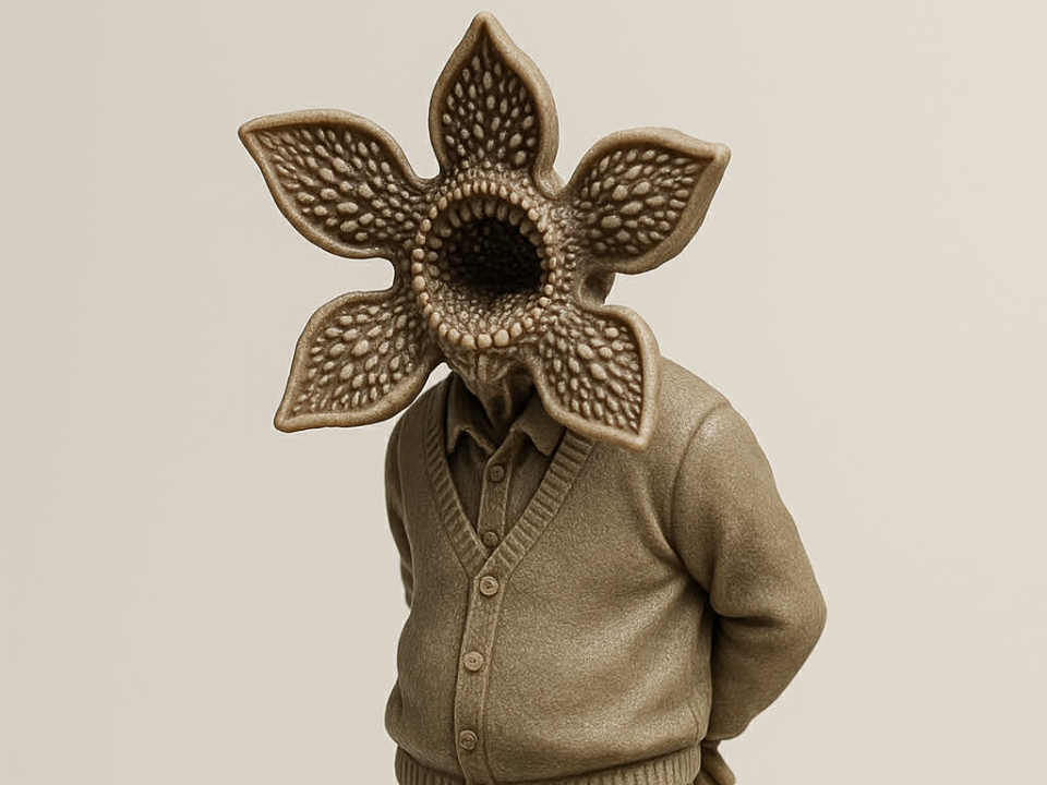 Umarell 德莫戈尔贡雕像 来自 Derek 3D Lab MakerWorld：免费下载 3D 模型