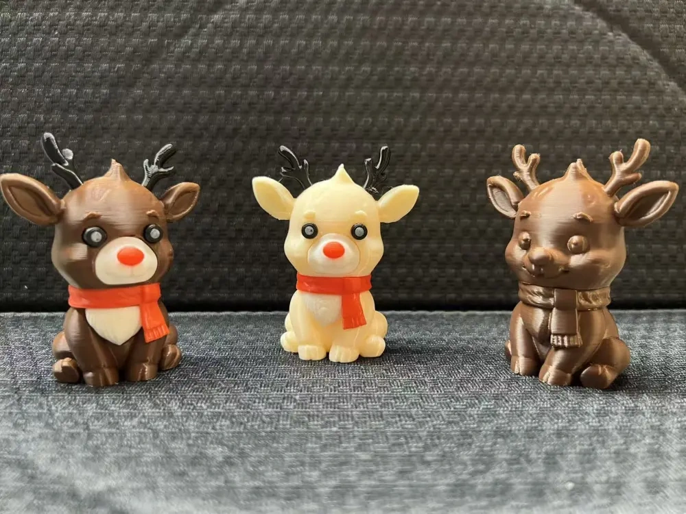 灵活旋转鲁道夫驯鹿（无需AMS） 来自 ASTAR MakerWorld：免费下载 3D 模型