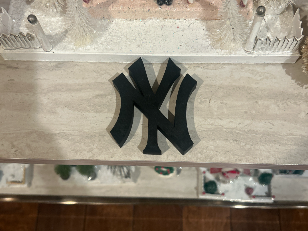 纽约扬基队队徽 来自 D3WY Designs MakerWorld：免费下载 3D 模型