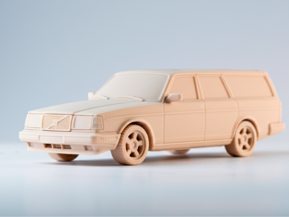 Volvo 240 DL Wagon 1988 3D汽车模型 来自 CarLover MakerWorld：免费下载 3D 模型