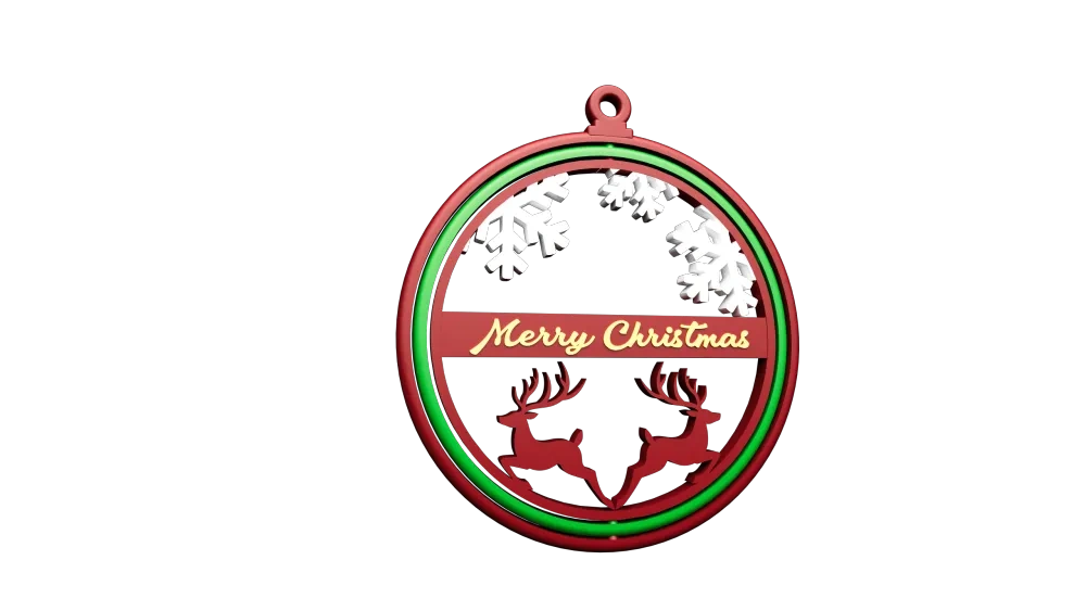 圣诞装饰 来自 _3DCREATE MakerWorld：免费下载 3D 模型