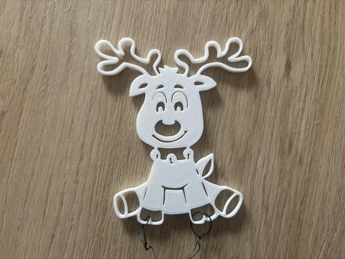 驯鹿 – 可悬挂饰品 / 墙面艺术装饰 来自 Neky MakerWorld：免费下载 3D 模型