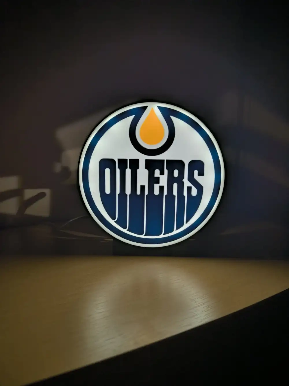 Edmonton Oilers - 灯箱 来自 Inziniering MakerWorld：免费下载 3D 模型