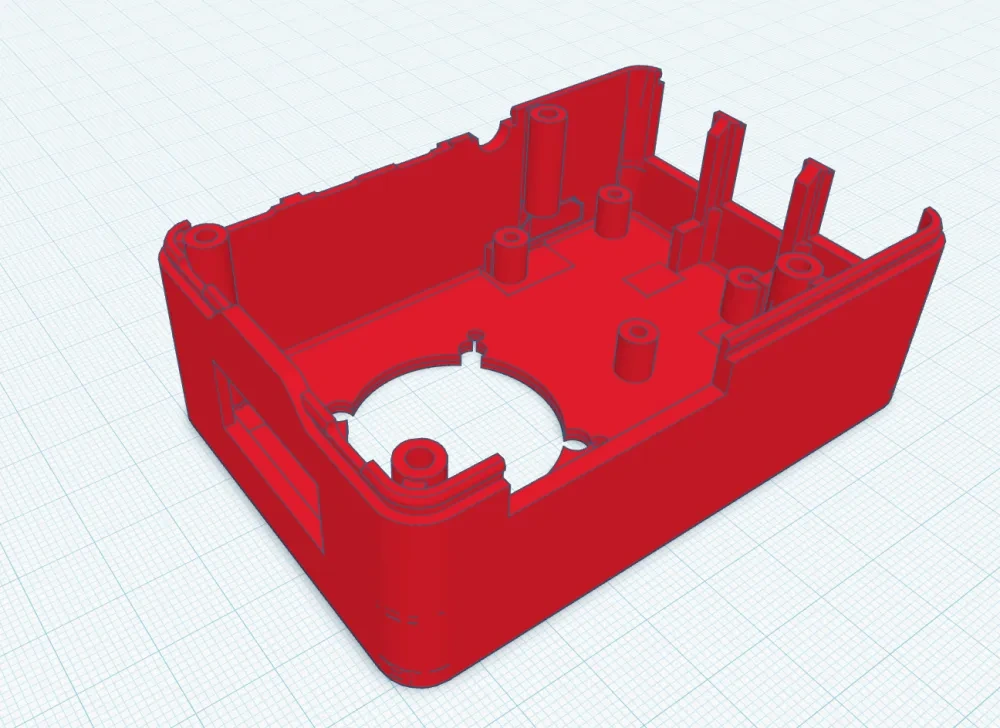 自制 PiKVM 外壳 (Pi 4) 二次创作 - 来自 user_2268579261 MakerWorld：免费下载 3D 模型