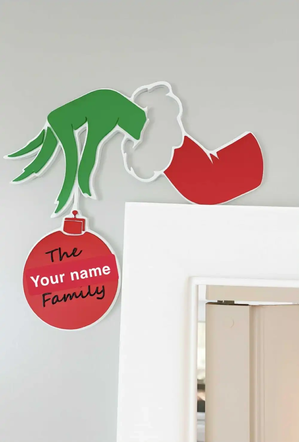 格林奇之手家庭姓名门角 – AMS 来自 ChronicLand MakerWorld：免费下载 3D 模型