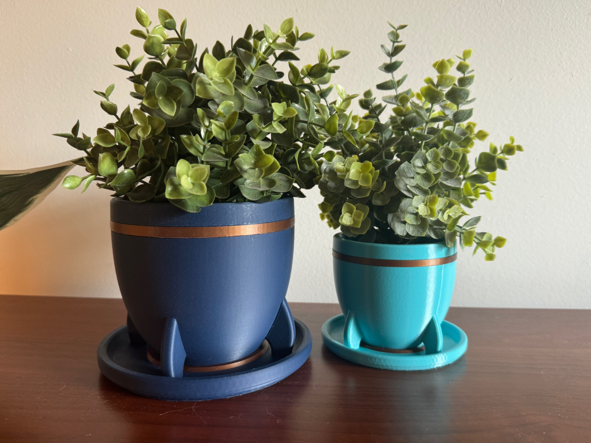 中世纪现代火箭花盆 来自 Justin MakerWorld：免费下载 3D 模型