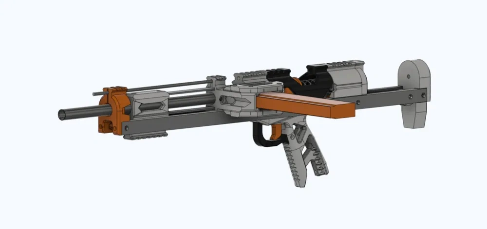 Talon Claw U Raider/侧面弹匣仓 来自 Sillybutts MakerWorld：免费下载 3D 模型