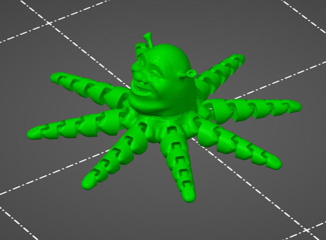 Shrektopus - 免费 3D 打印模型 - MakerWorld