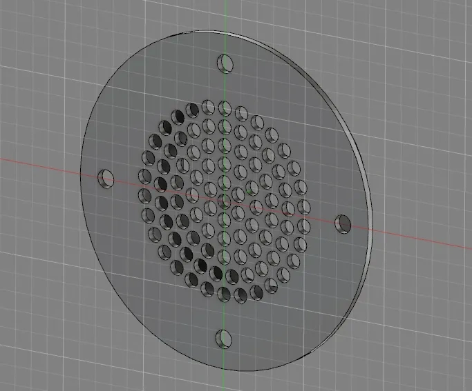 圆形60毫米进气口 来自 Karkoni MakerWorld：免费下载 3D 模型