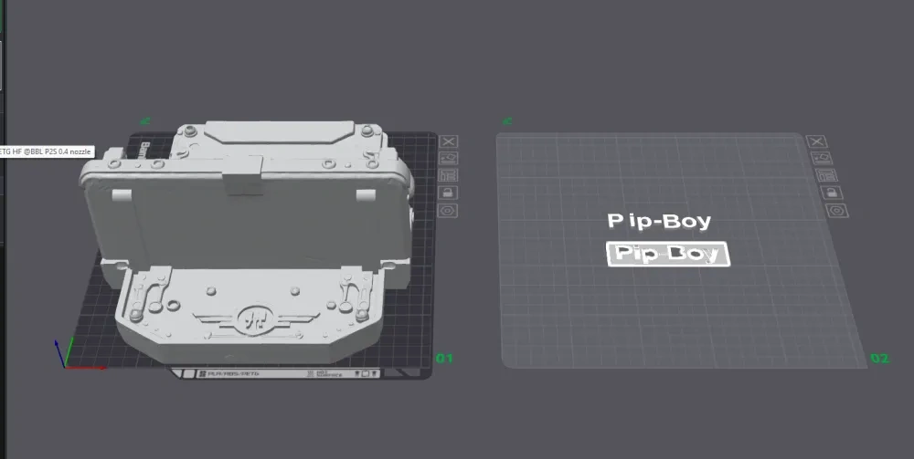 Pip Boy 壁挂支架 - 免费 3D 打印模型 - MakerWorld