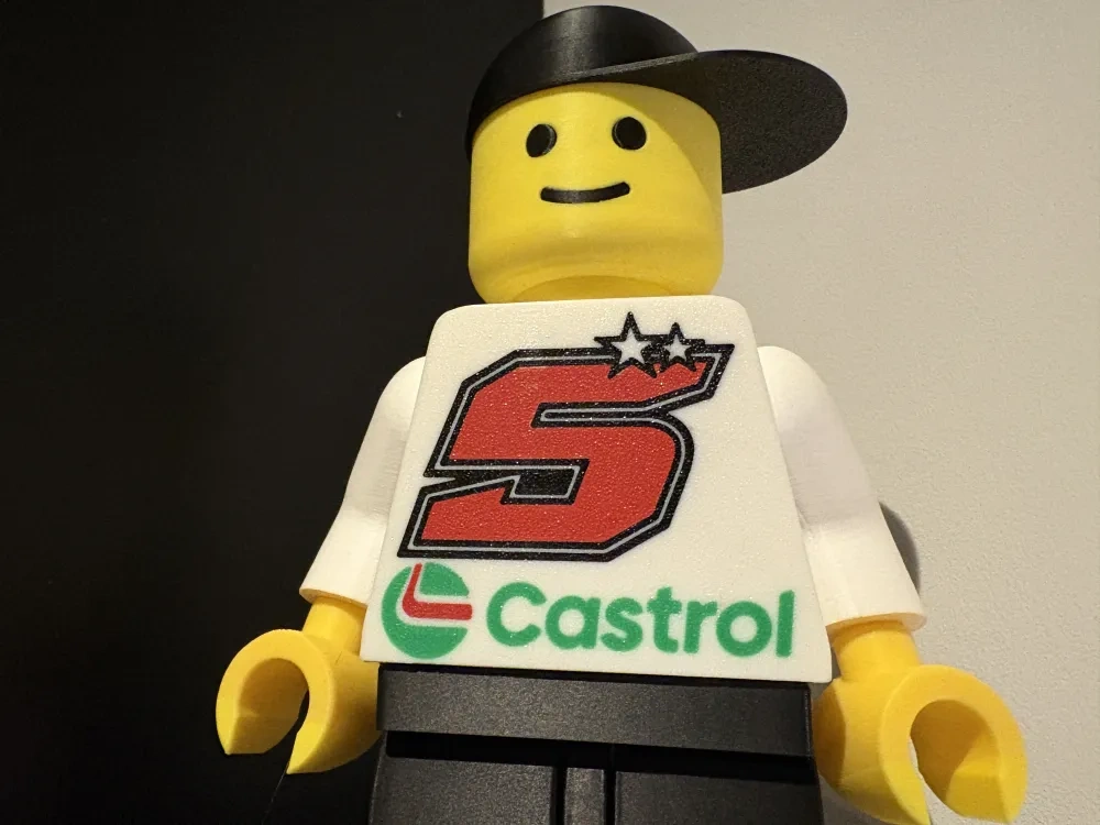 Brickman Johann Zarco 20cm 人偶 500% 二次创作 - 来自 Andre1984 MakerWorld：免费下载 ...