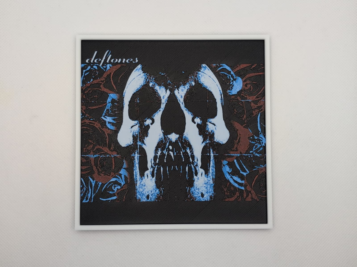 Deftones: Deftones (2003) - 专辑封面 - 免费 3D 打印模型 - MakerWorld