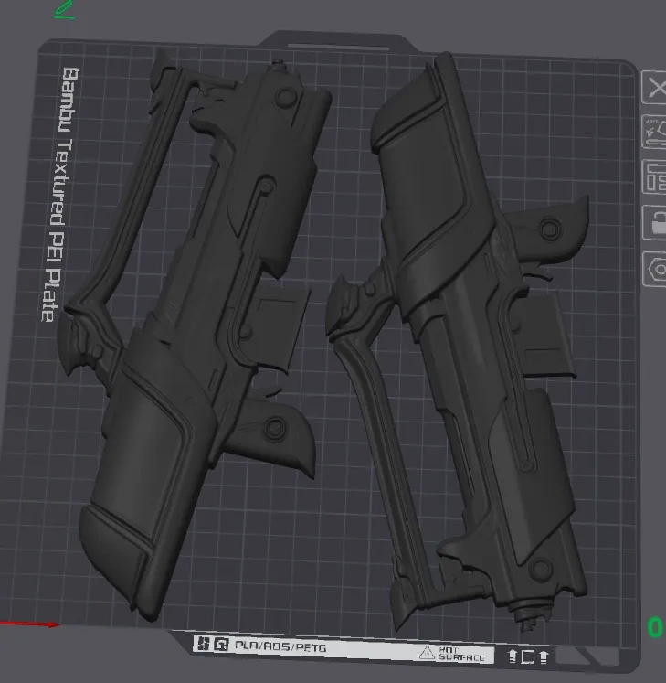 Braton Warframe 更新 - 免费 3D 打印模型 - MakerWorld