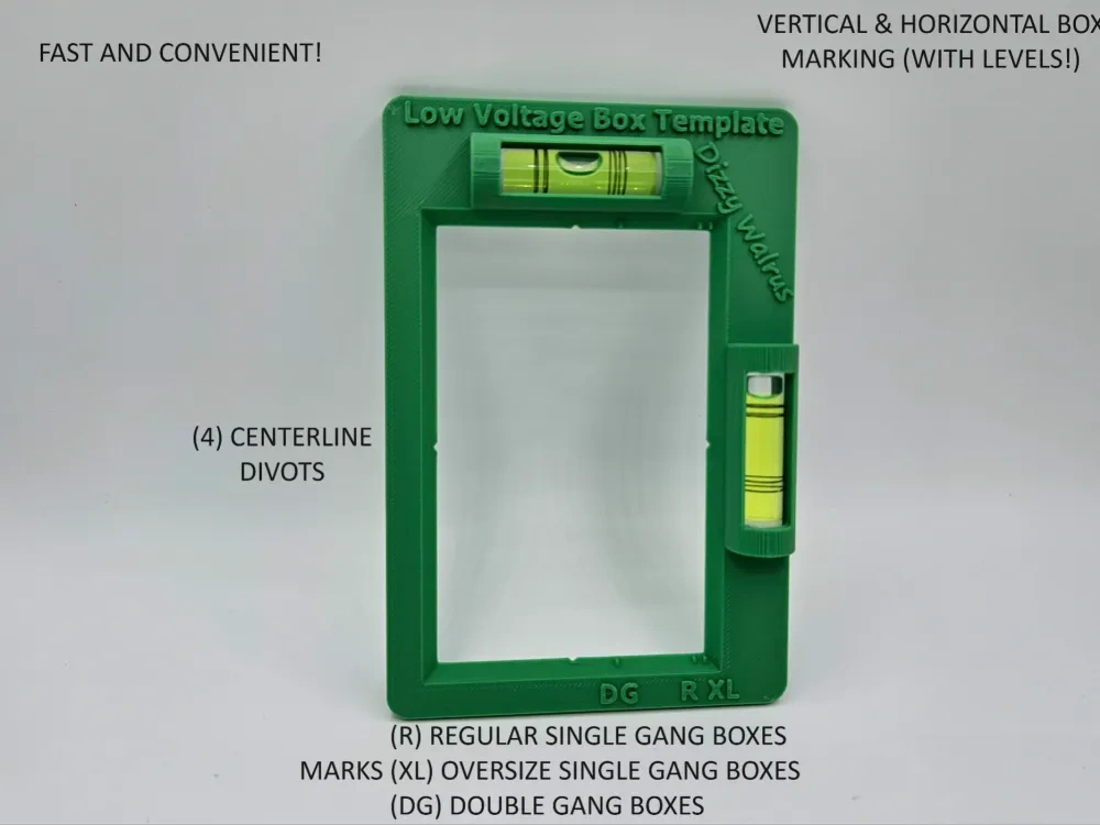 低压盒切割模板 - 免费 3D 打印模型 - MakerWorld