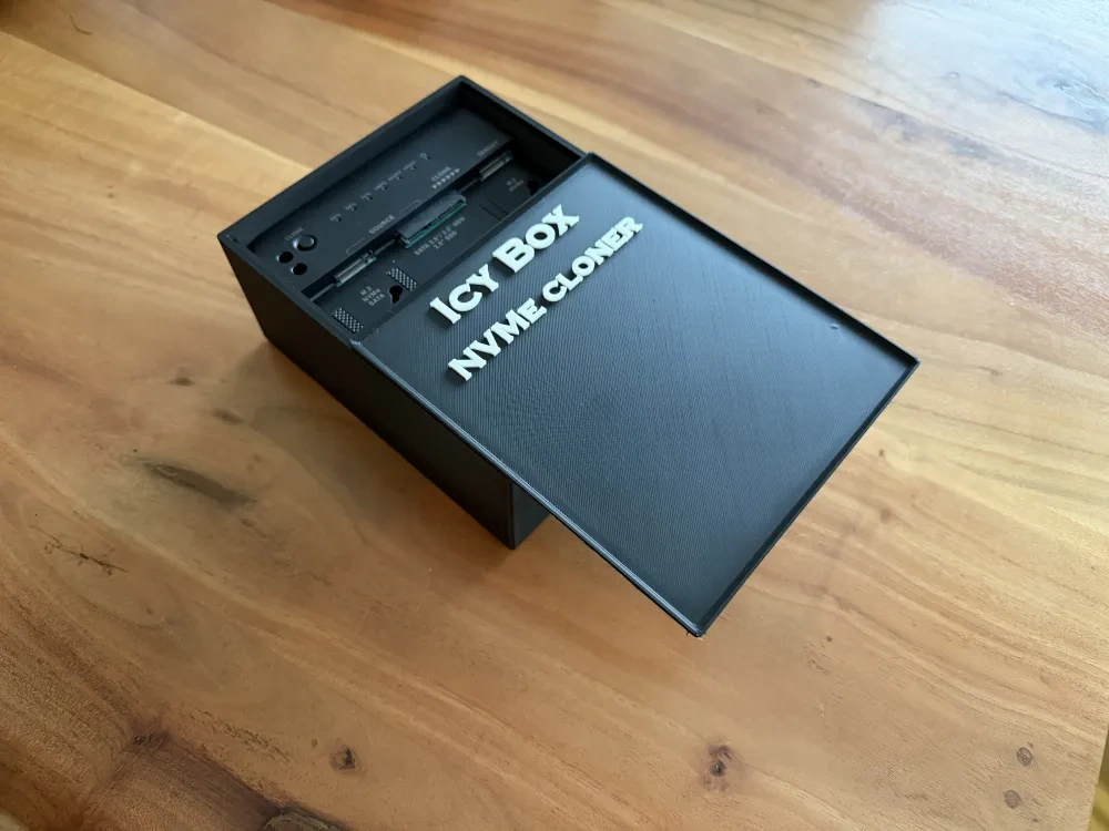 Icy Box NVME克隆器收纳盒 - 免费 3D 打印模型 - MakerWorld
