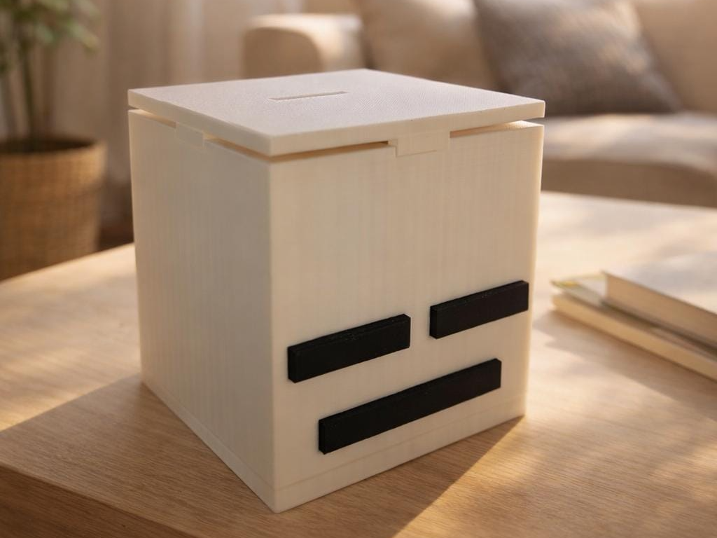 Minecraft 骷髅存钱罐 - 免费 3D 打印模型 - MakerWorld