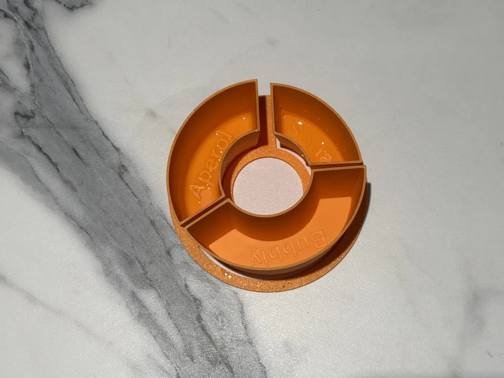 Aperol Spritz 量杯 - 免费 3D 打印模型 - MakerWorld