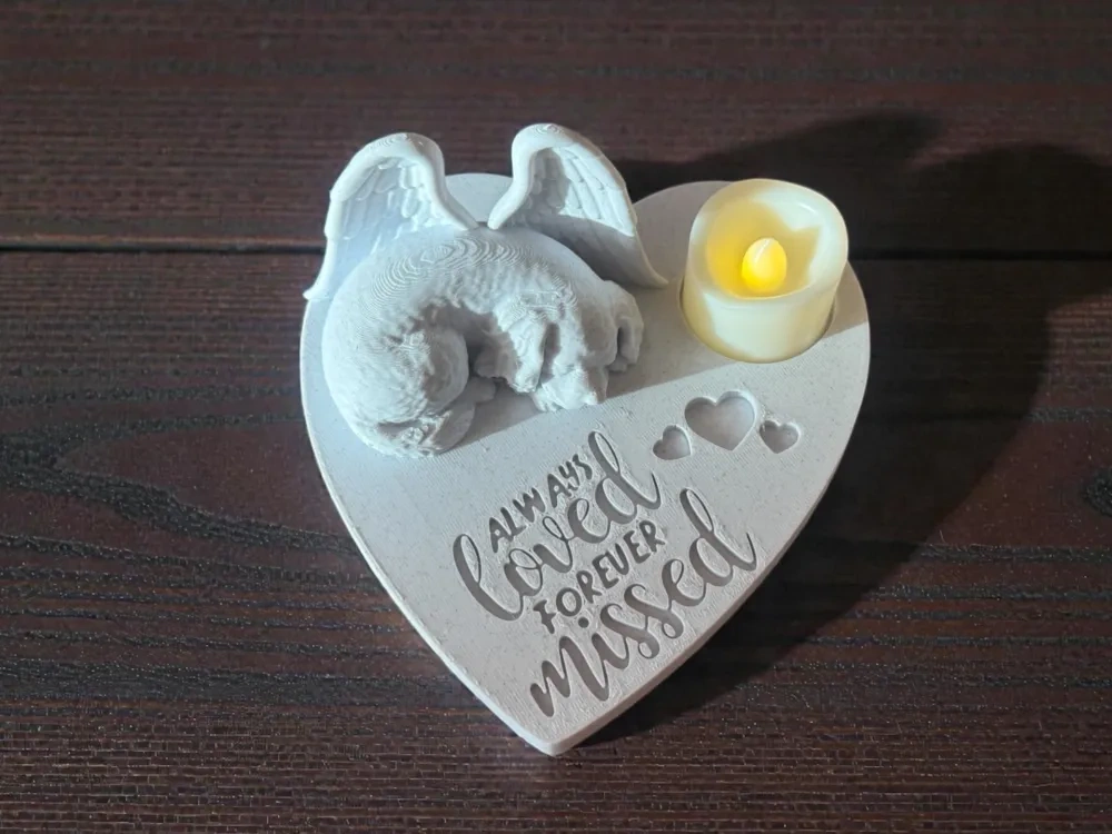 天使查理王纪念碑 永远被爱 - 免费 3D 打印模型 - MakerWorld