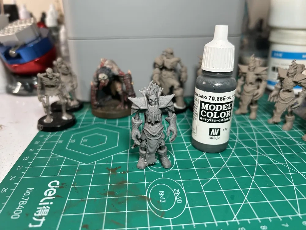 魔兽世界 骷髅大法师 World of Warcraft Skeletal Archmage - 免费 3D 打印模型 - MakerWorld