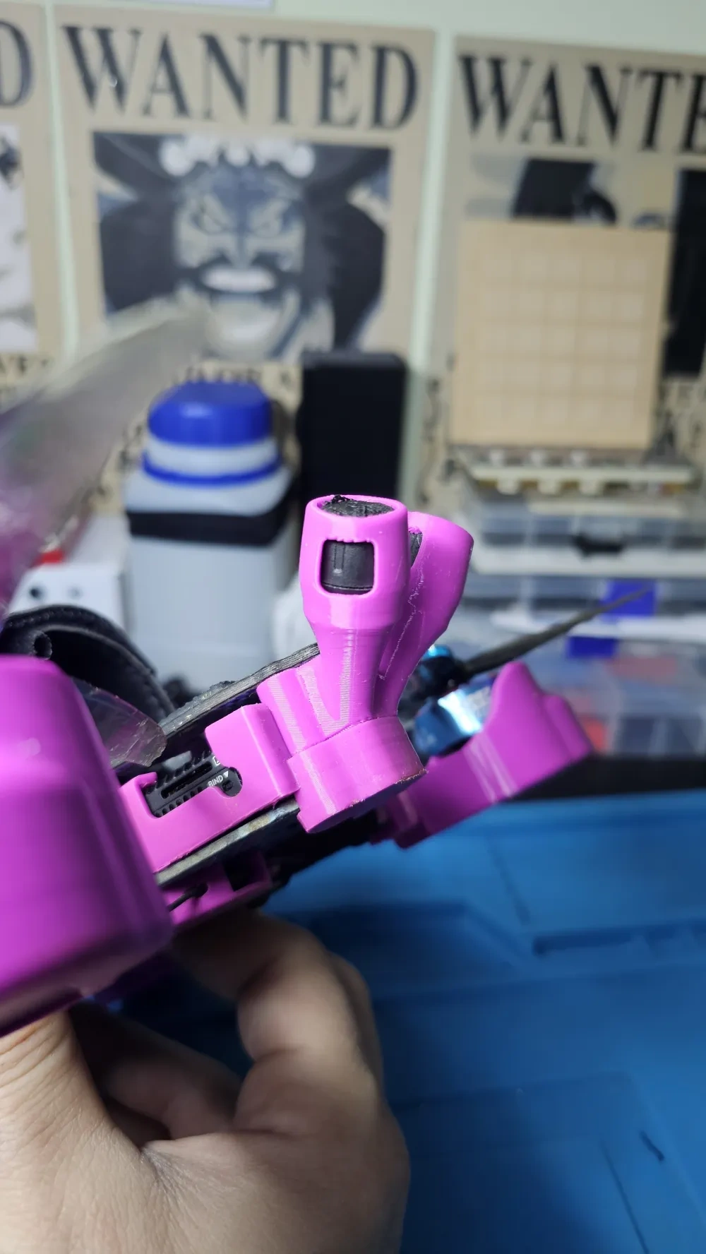 DJI o4 同步模式 Supafly 天线支架 - 免费 3D 打印模型 - MakerWorld