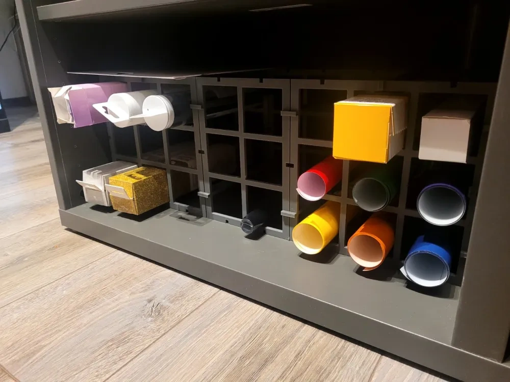 Cricut 3x3 置物架 - 免费 3D 打印模型 - MakerWorld