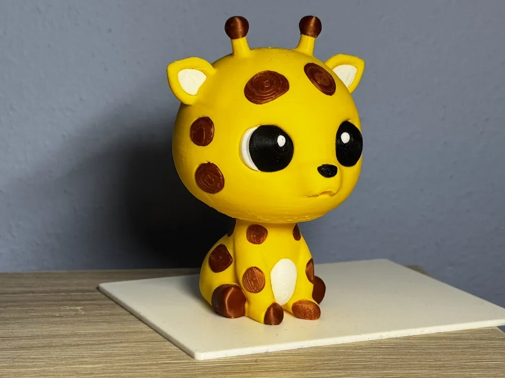 [无AMS] 吉娜长颈鹿：快乐动物园伙伴！ - 免费 3D 打印模型 - MakerWorld