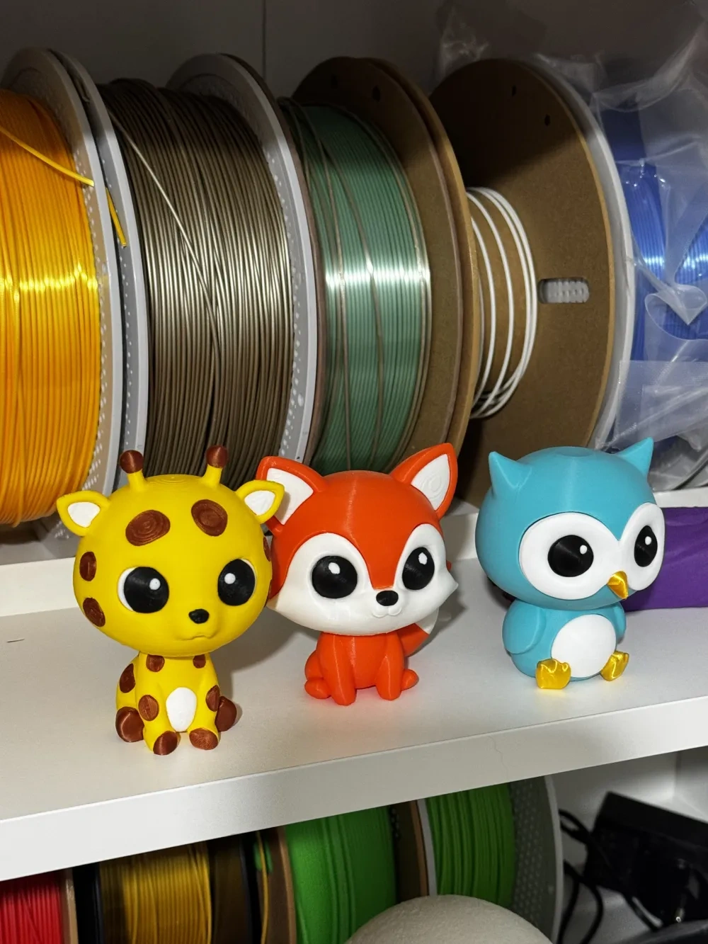 [无AMS] 吉娜长颈鹿：快乐动物园伙伴！ - 免费 3D 打印模型 - MakerWorld