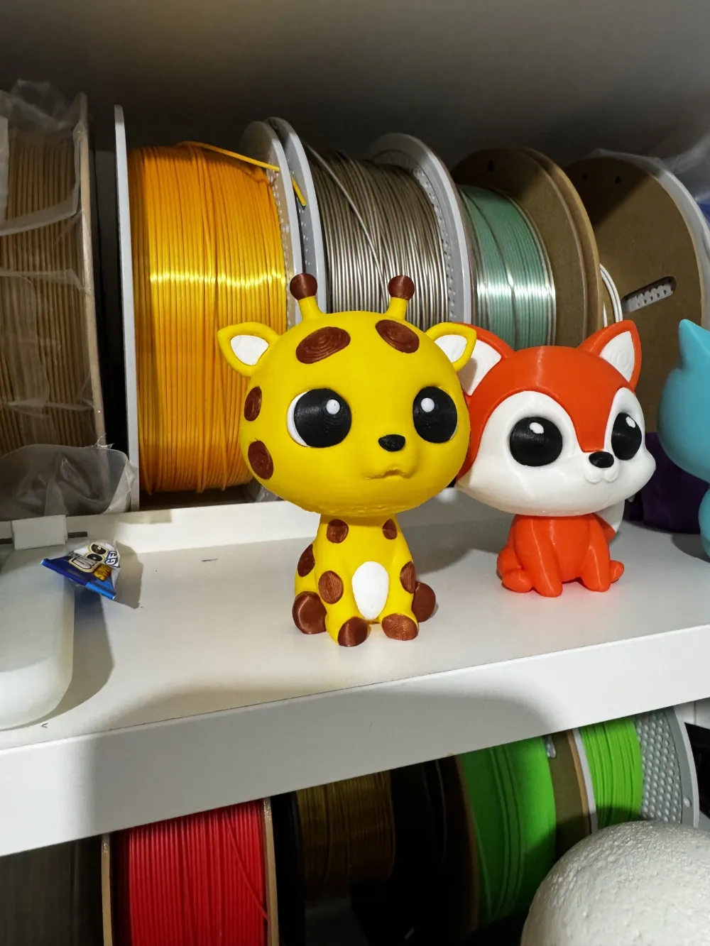 [无AMS] 吉娜长颈鹿：快乐动物园伙伴！ - 免费 3D 打印模型 - MakerWorld