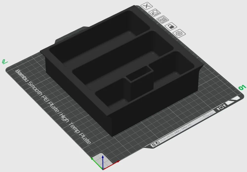 特斯拉Model Y储物托盘 - 免费 3D 打印模型 - MakerWorld