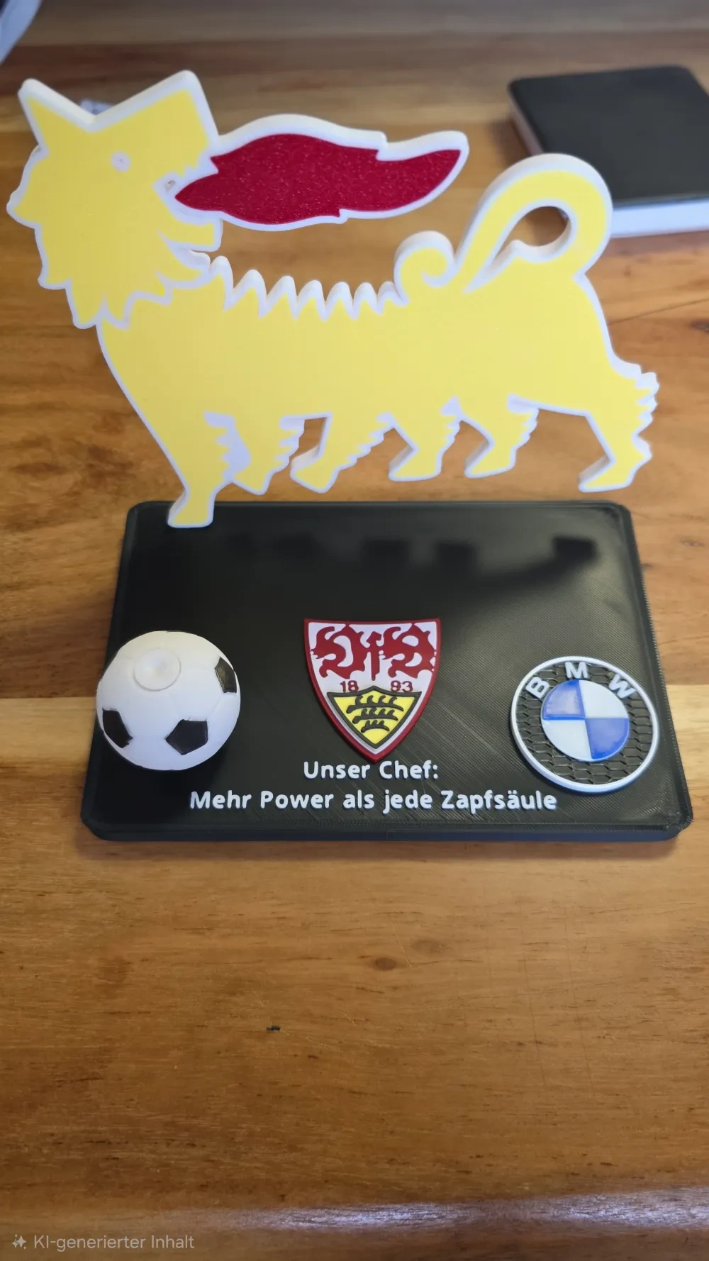 ENI 标志带底座 - 免费 3D 打印模型 - MakerWorld