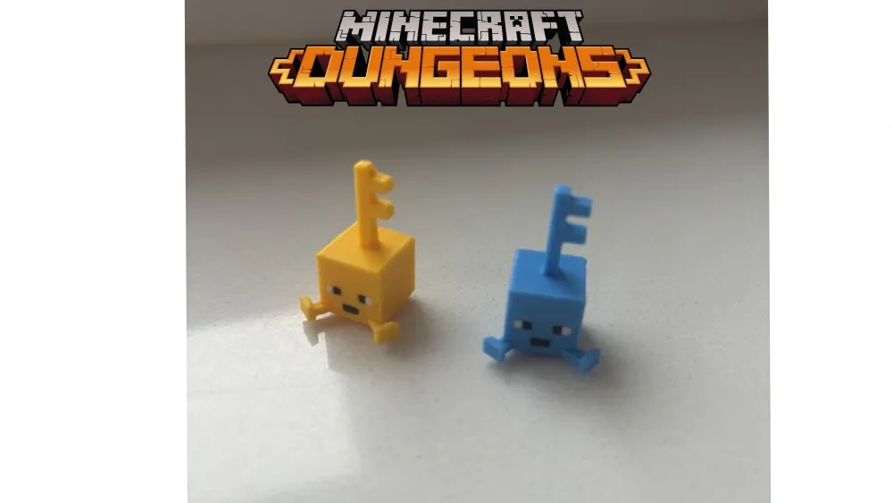 MINECRAFT Dungeons - 钥匙 - 积木 - 免费 3D 打印模型 - MakerWorld