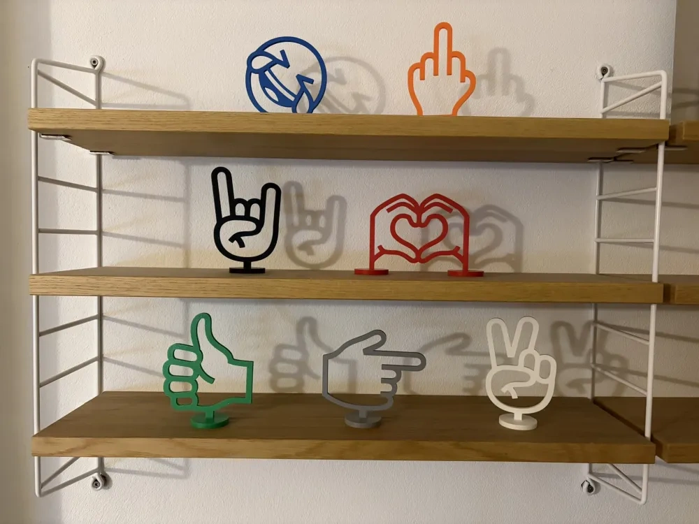 表情包摆件 - 点赞 - 免费 3D 打印模型 - MakerWorld