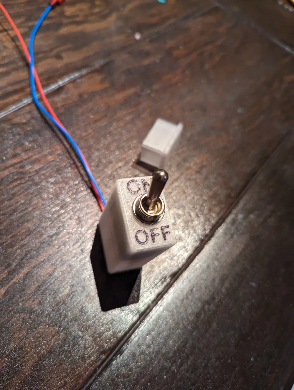 单路拨动开关盒 - 免费 3D 打印模型 - MakerWorld