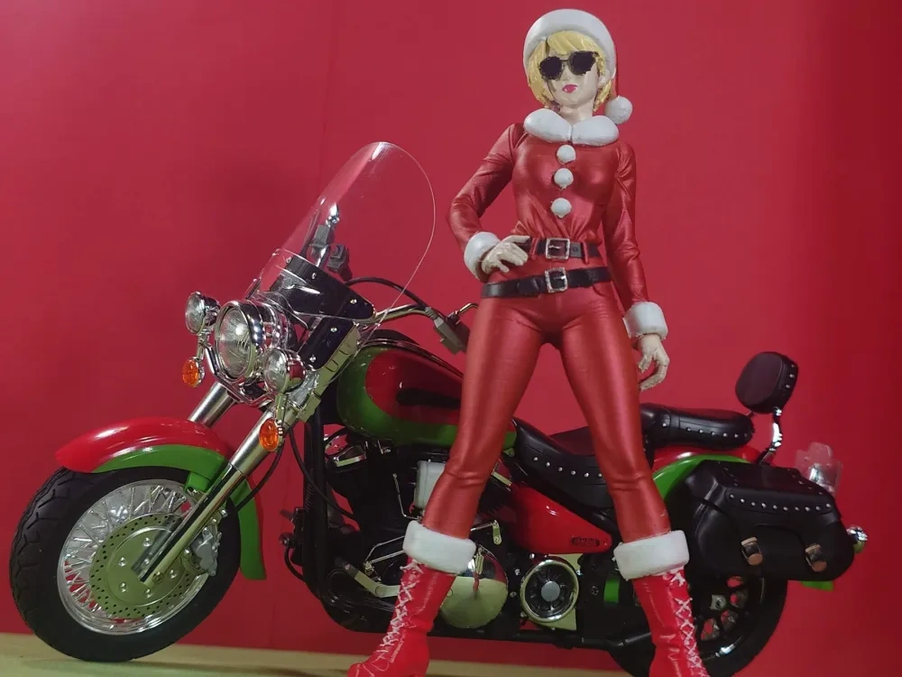 圣诞女孩 (1/12比例) - 免费 3D 打印模型 - MakerWorld