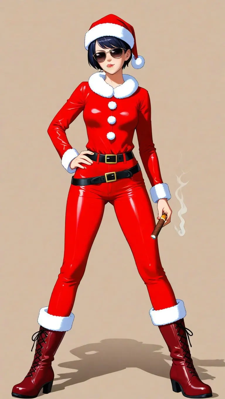 圣诞女孩 (1/12比例) - 免费 3D 打印模型 - MakerWorld