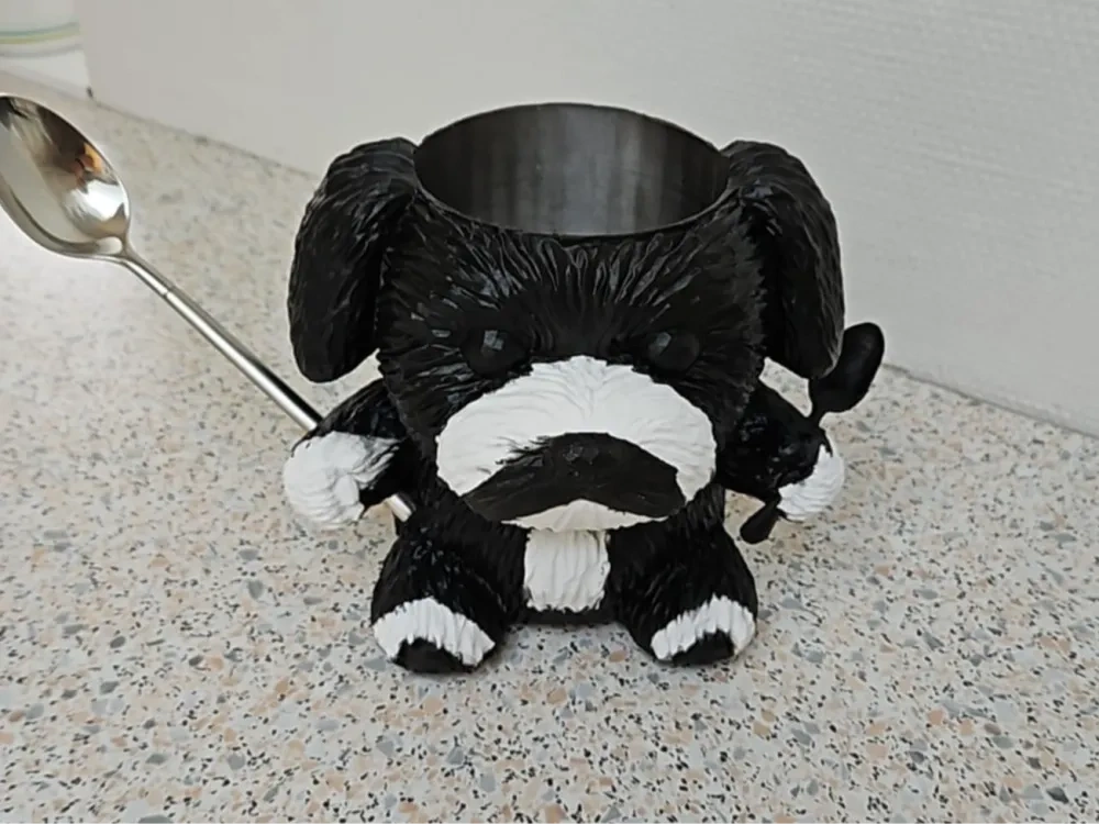 毛茸茸的伴侣冰淇淋架 - 免费 3D 打印模型 - MakerWorld