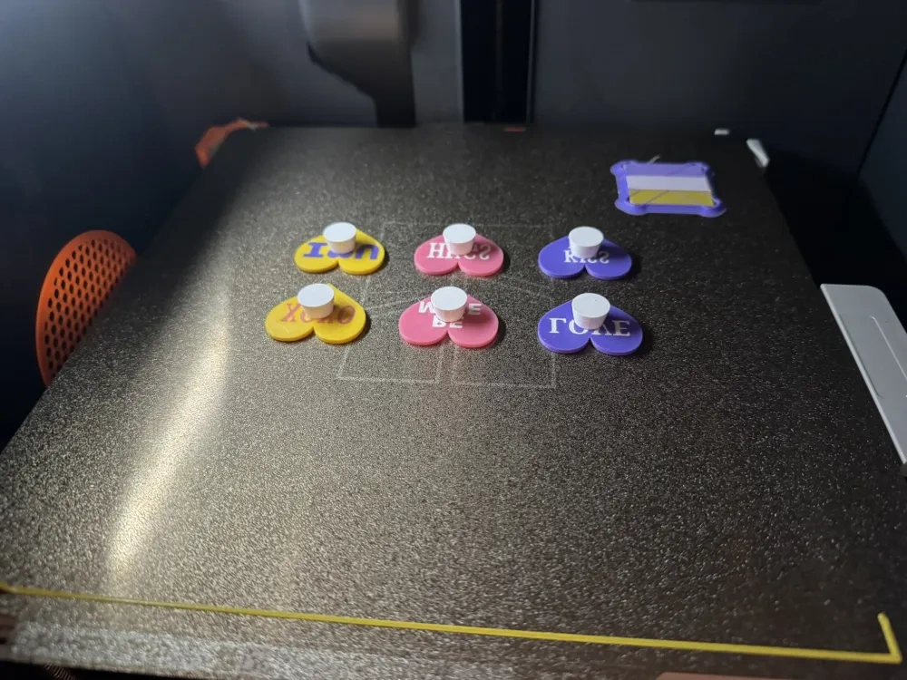 情人节鞋饰：心形糖果灵感 - 免费 3D 打印模型 - MakerWorld