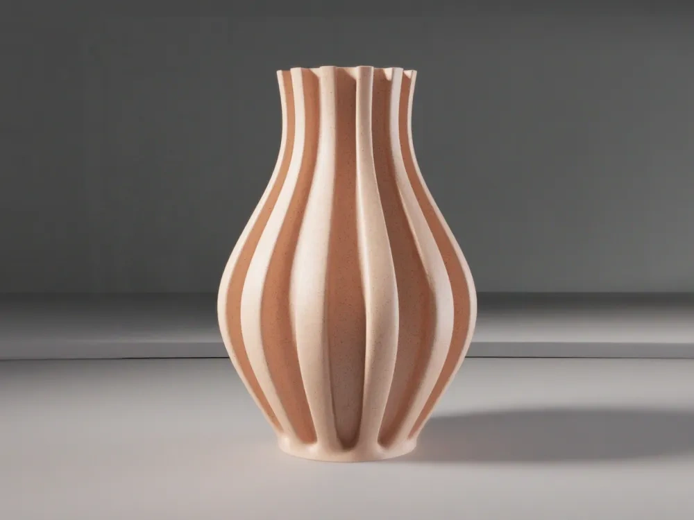 VAse 26040 - 球茎花瓶 - 免费 3D 打印模型 - MakerWorld