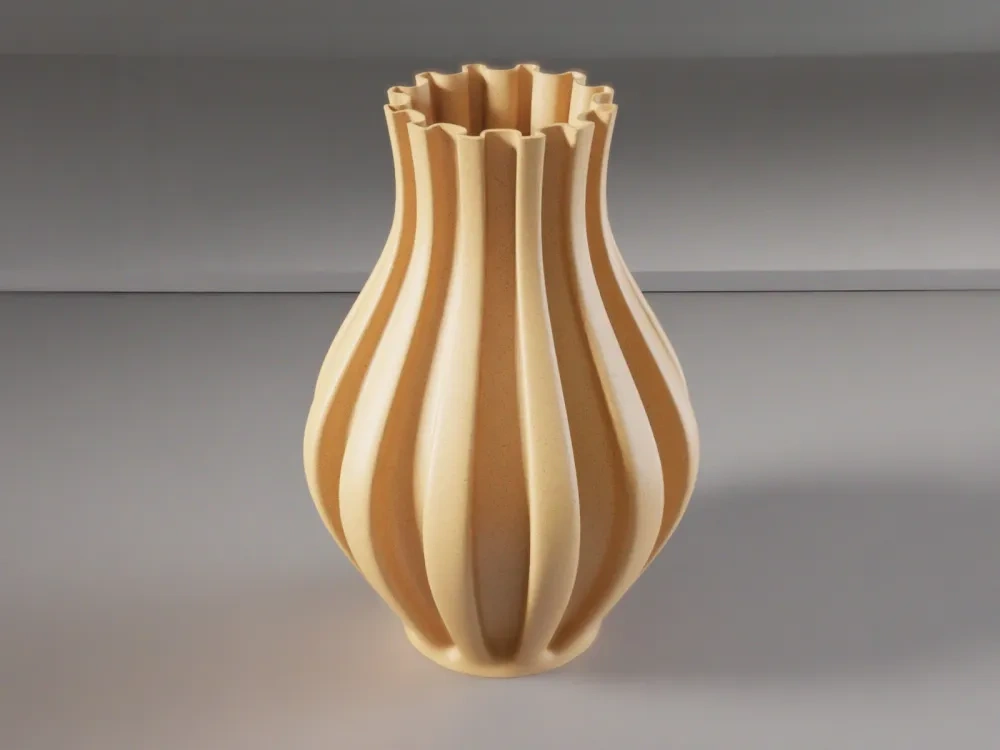 VAse 26040 - 球茎花瓶 - 免费 3D 打印模型 - MakerWorld