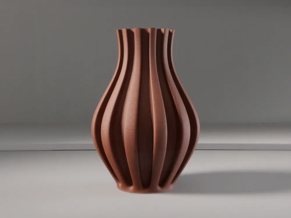VAse 26040 - 球茎花瓶 - 免费 3D 打印模型 - MakerWorld