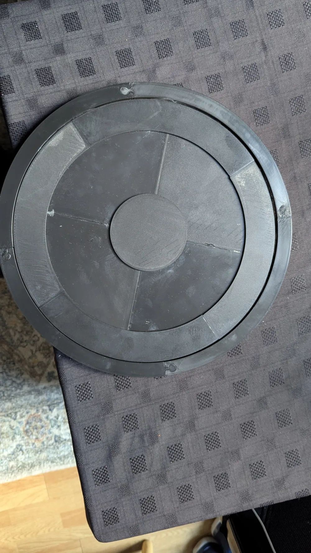 340毫米圆形拼图框架 - 免费 3D 打印模型 - MakerWorld