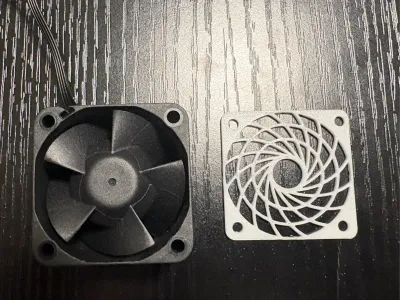 高效猫头鹰40毫米风扇格栅 - 免费 3D 打印模型 - MakerWorld