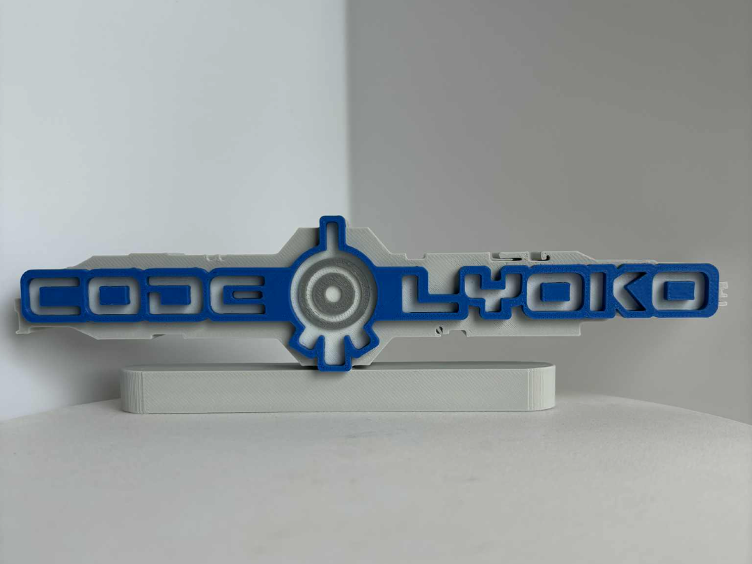 Code lyoko 标志 - 免费 3D 打印模型 - MakerWorld