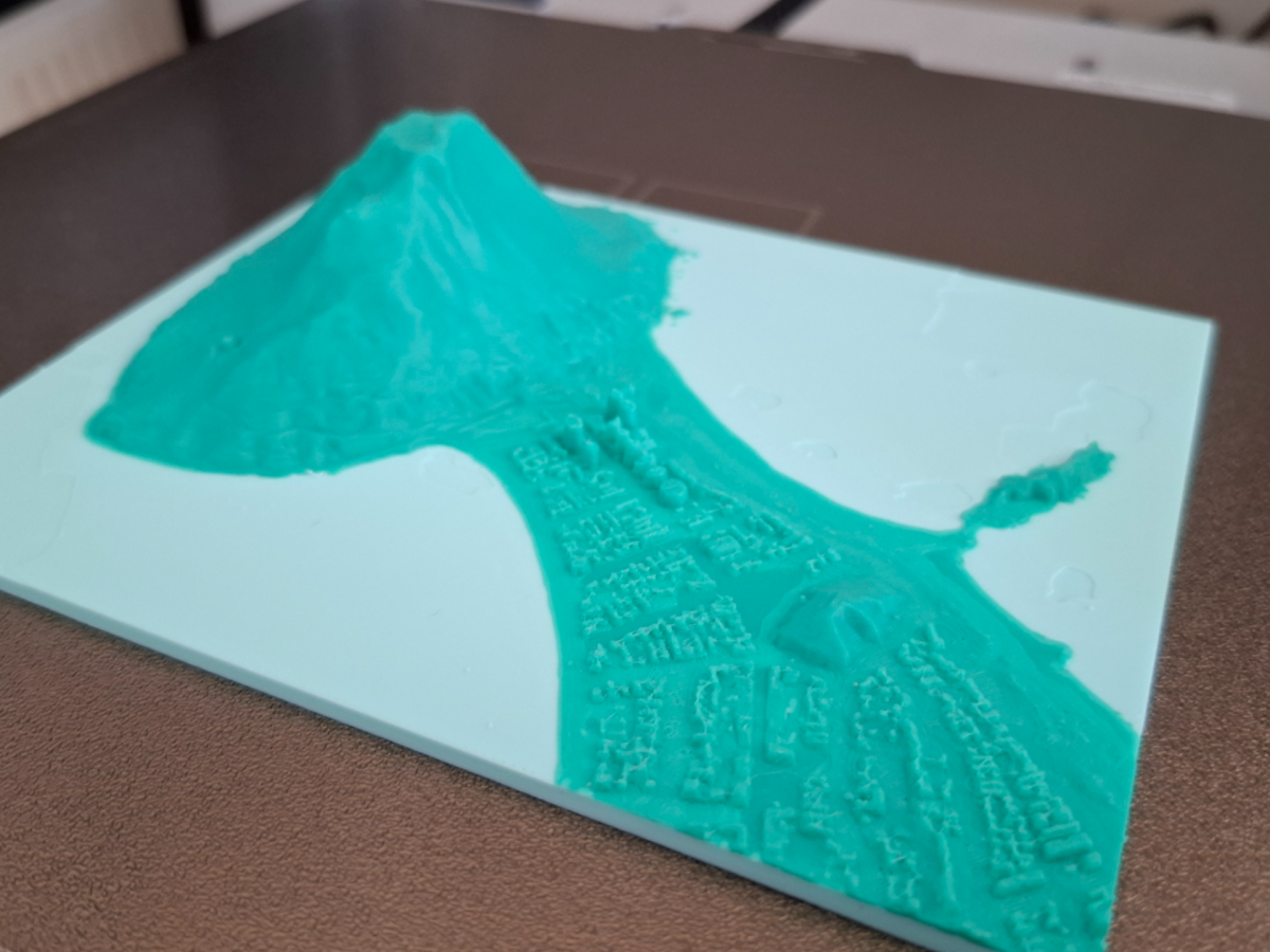 芒格努伊山, 新西兰 - 地形图 - 免费 3D 打印模型 - MakerWorld