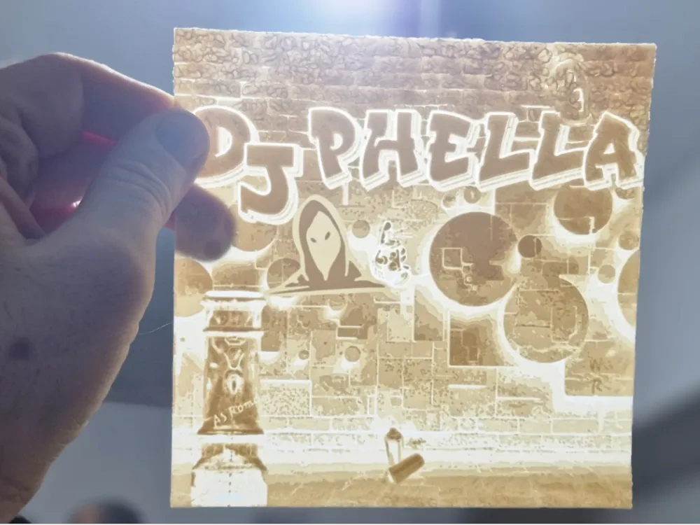 使用 HUEFORGE 创建的图形 - 免费 3D 打印模型 - MakerWorld