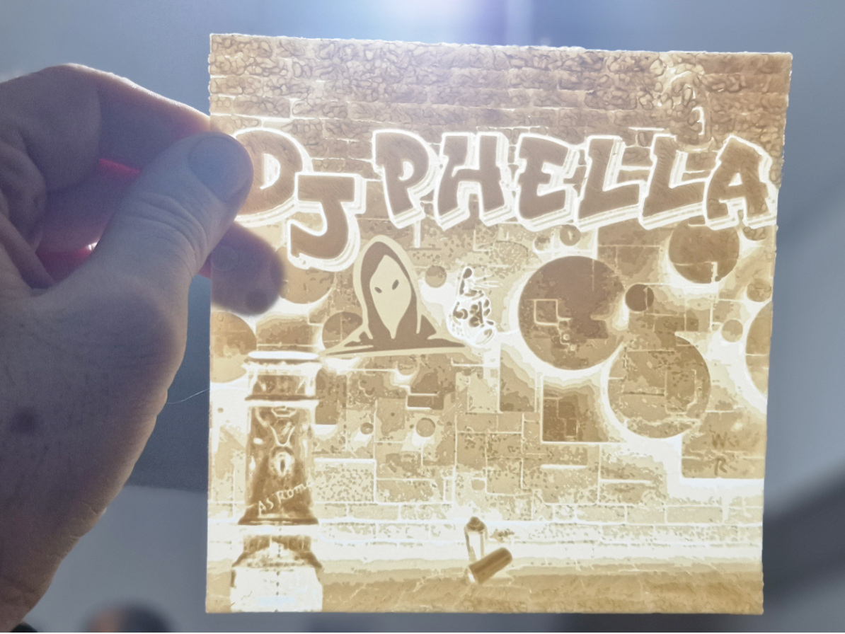 使用 HUEFORGE 创建的图形 - 免费 3D 打印模型 - MakerWorld