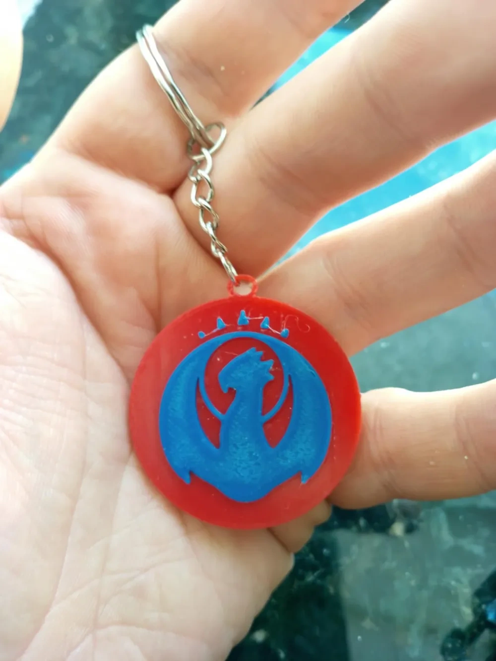 MTG 拉尼卡公会 伊捷钥匙扣 - 免费 3D 打印模型 - MakerWorld